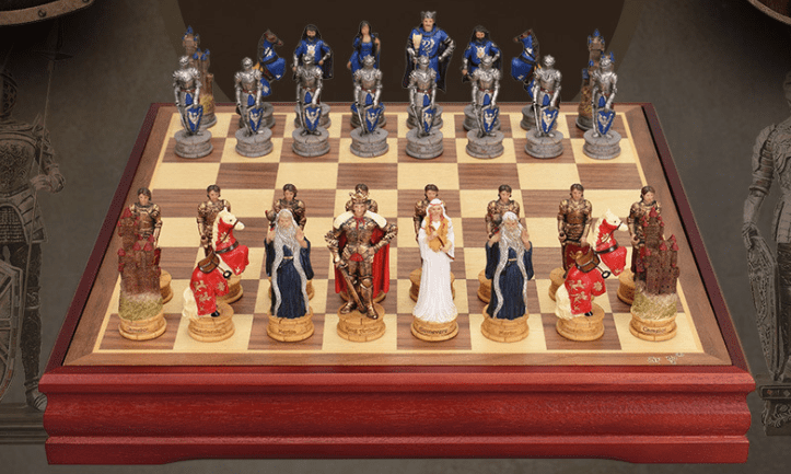Three-dimensional Character Chess Set Large Character Checkers ...