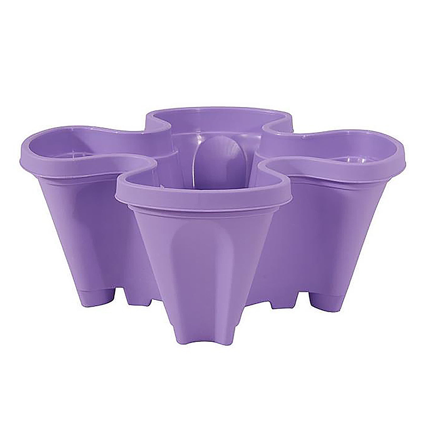 Three-dimensional Four- Flowerpot Multi-layer Superimposed Planting Pot ...