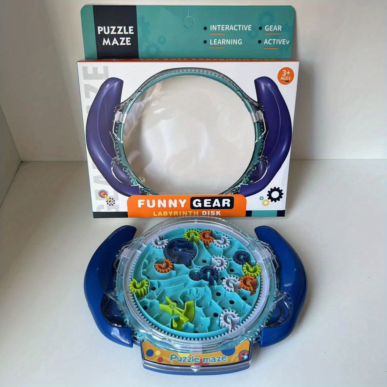 Three-dimensional Gear Maze Plate Interactive Battle Balance Walking ...