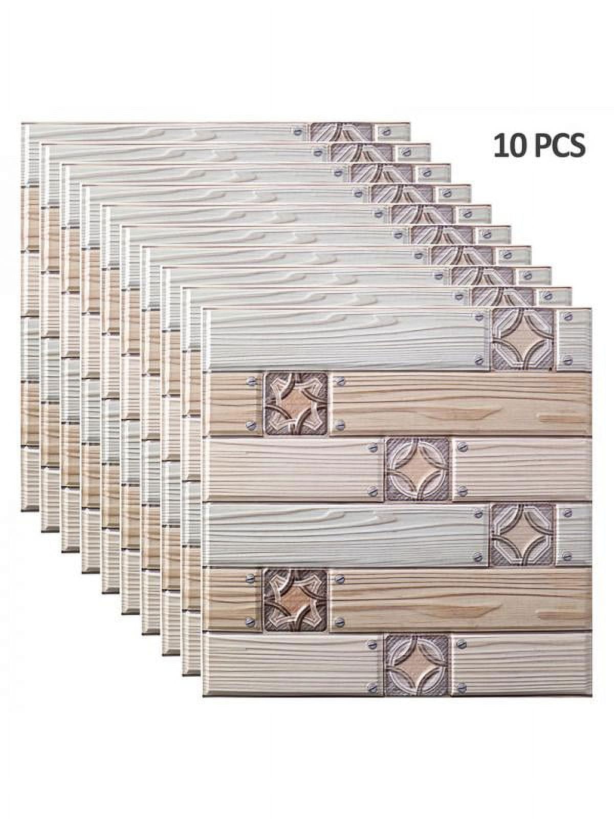 Three-dimensional Tile Stickers PVC Wall Stickers Peel And Stick Splash ...