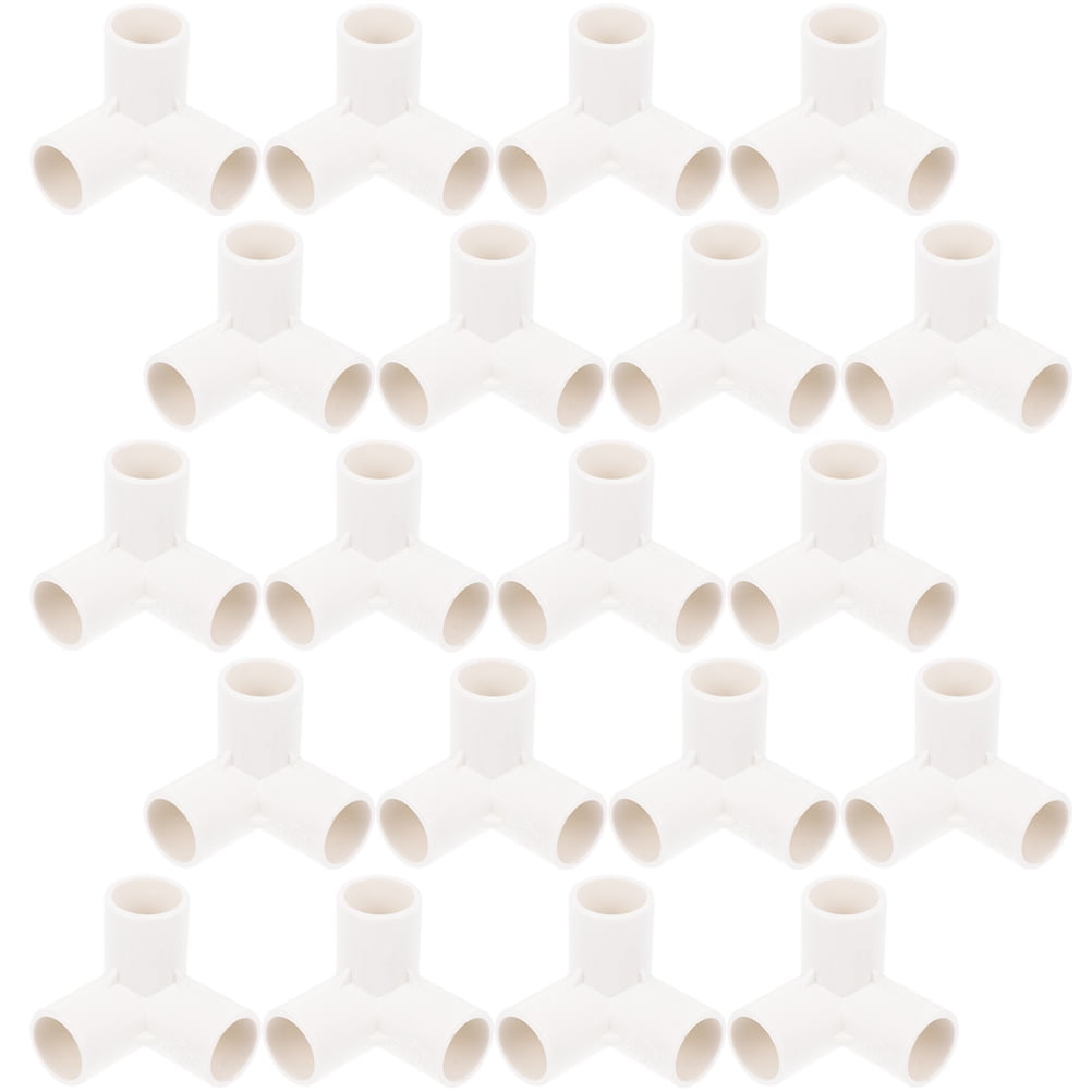 Three-dimensional Water Pipe Tee Pvc Fittings 3 Way Connectors Shoebox ...