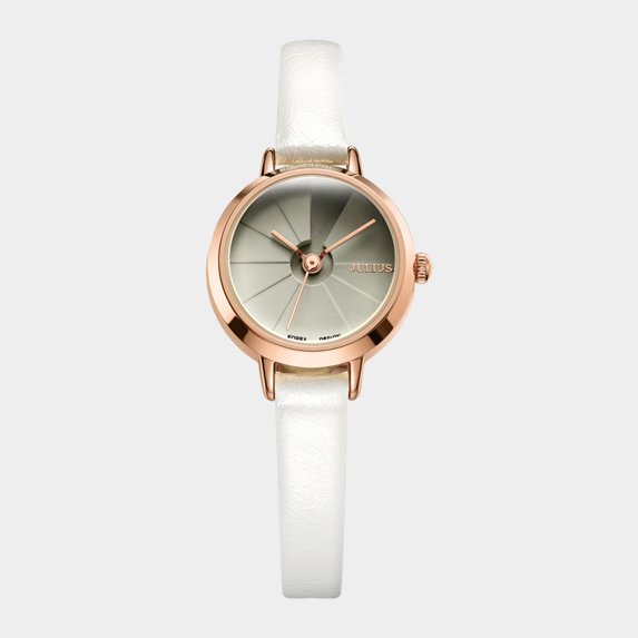 Three-dimensional round dial quartz junior high school student female ...