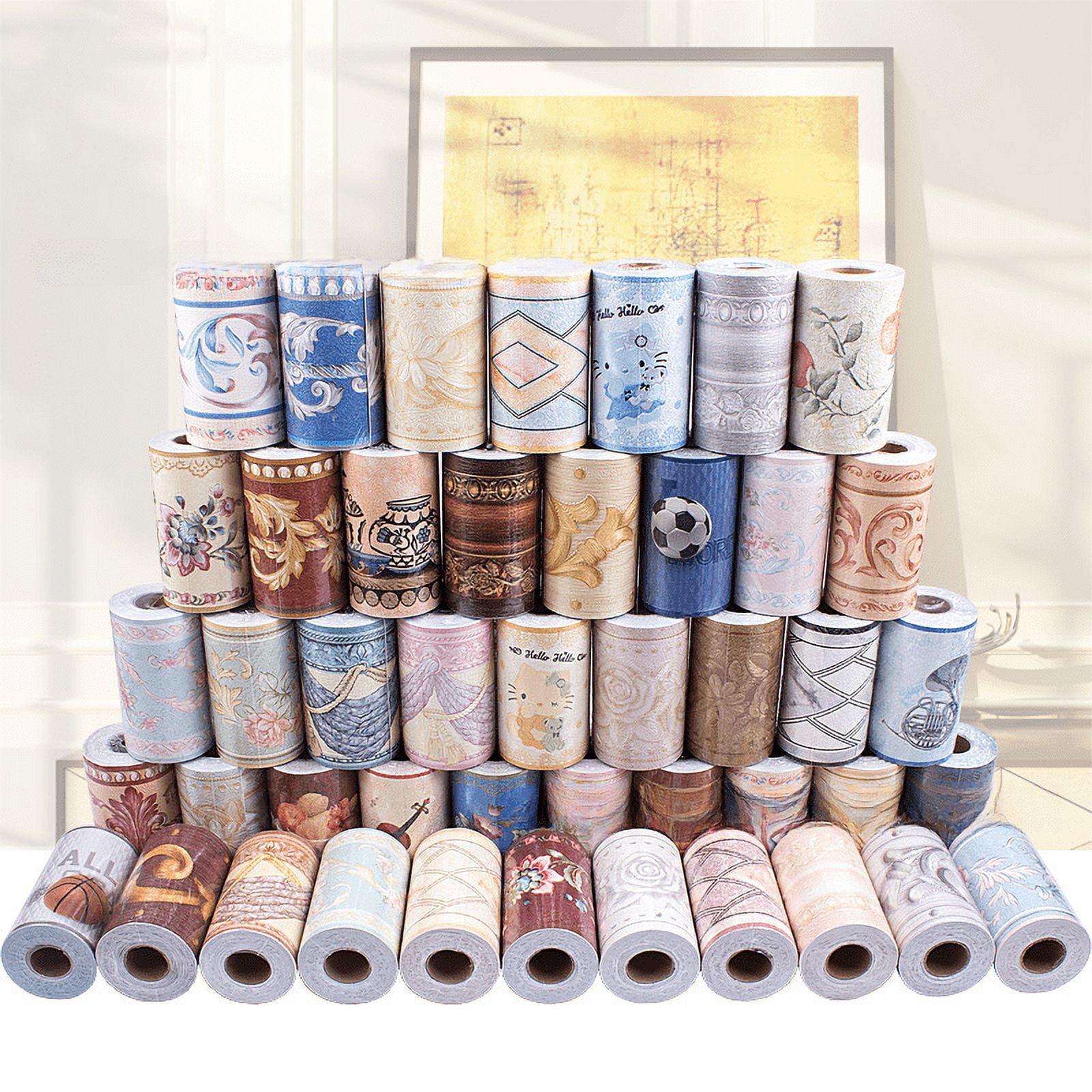 Three-dimensional self-adhesive skirting line waist line stickers TV ...