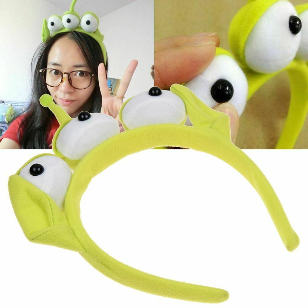 Three-eyed Alienss Headband for Toy Story Stretchy Plushy Hair ...