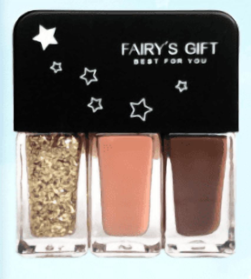 Three-in-one DIY No-bake Tearable Sequined Nail Polish Set - Walmart.com