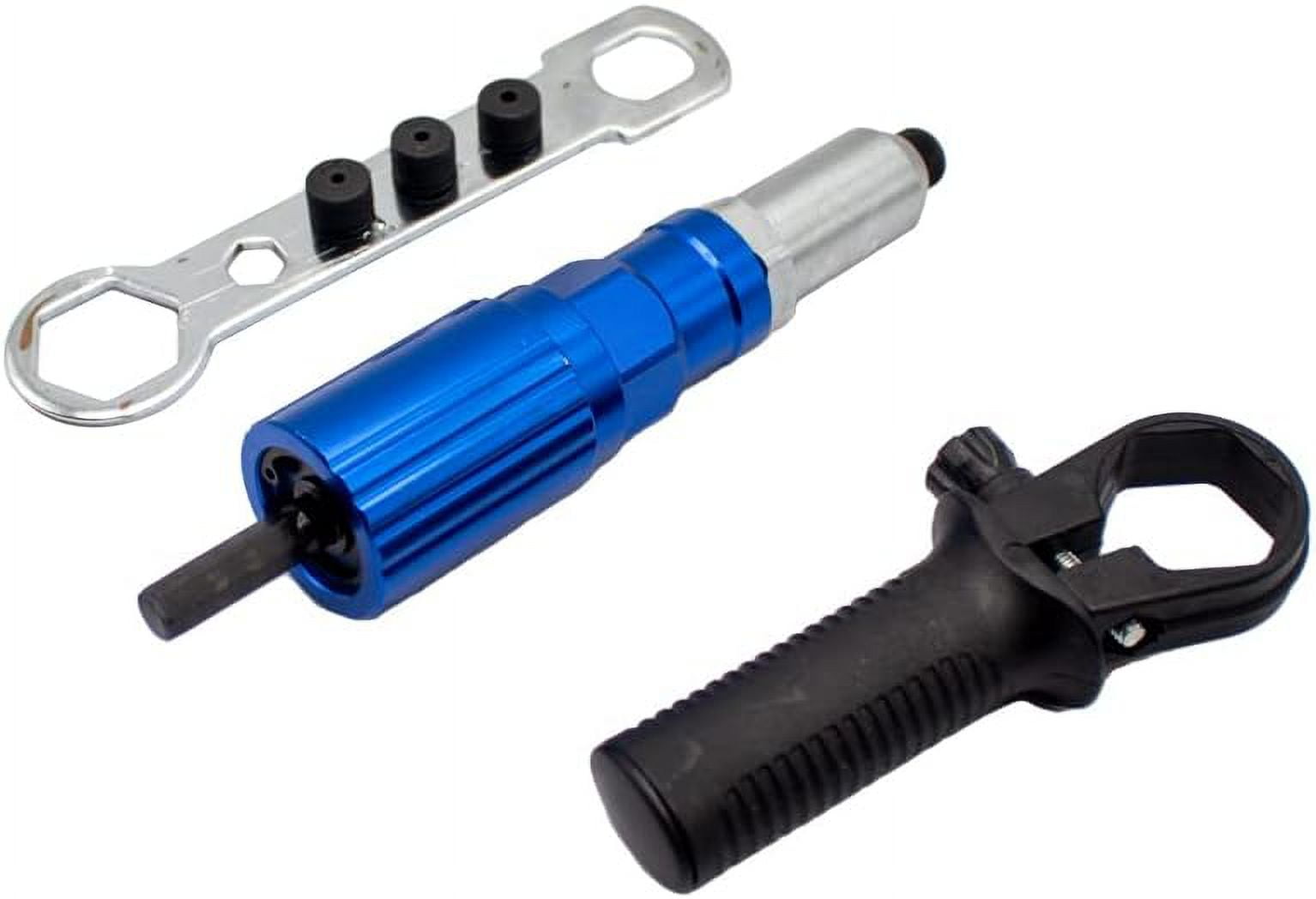 Three-jaw Rotor Rivet Gun Adapter Kit, Cordless Riveting Tool with ...