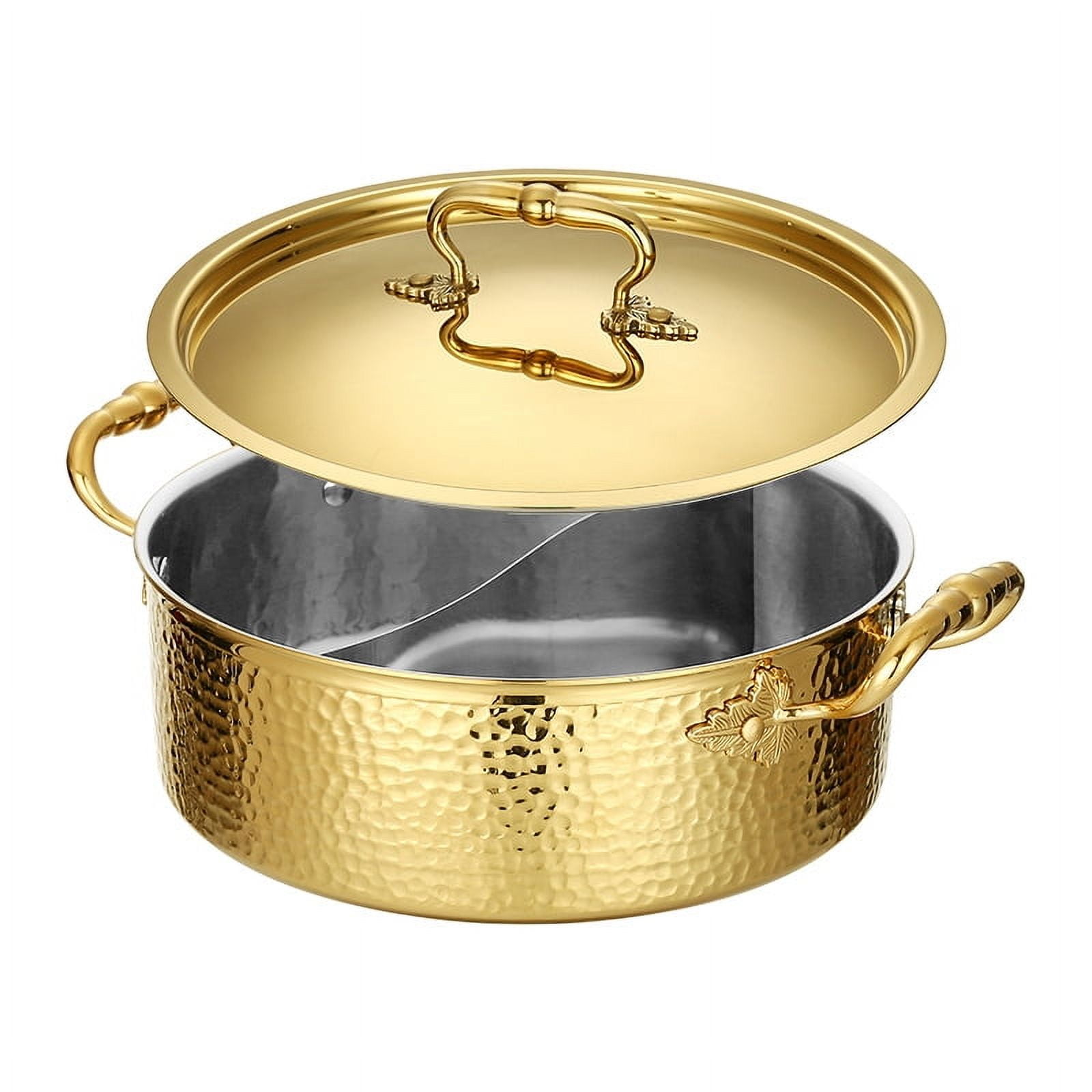 Three-layer steel 304 stainless steel food grade hammer grain hot pot ...