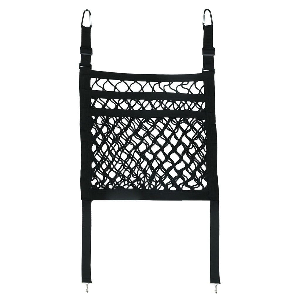 Three-layered Car Seat Storage Net Seat Mesh Organizer Storage Net ...