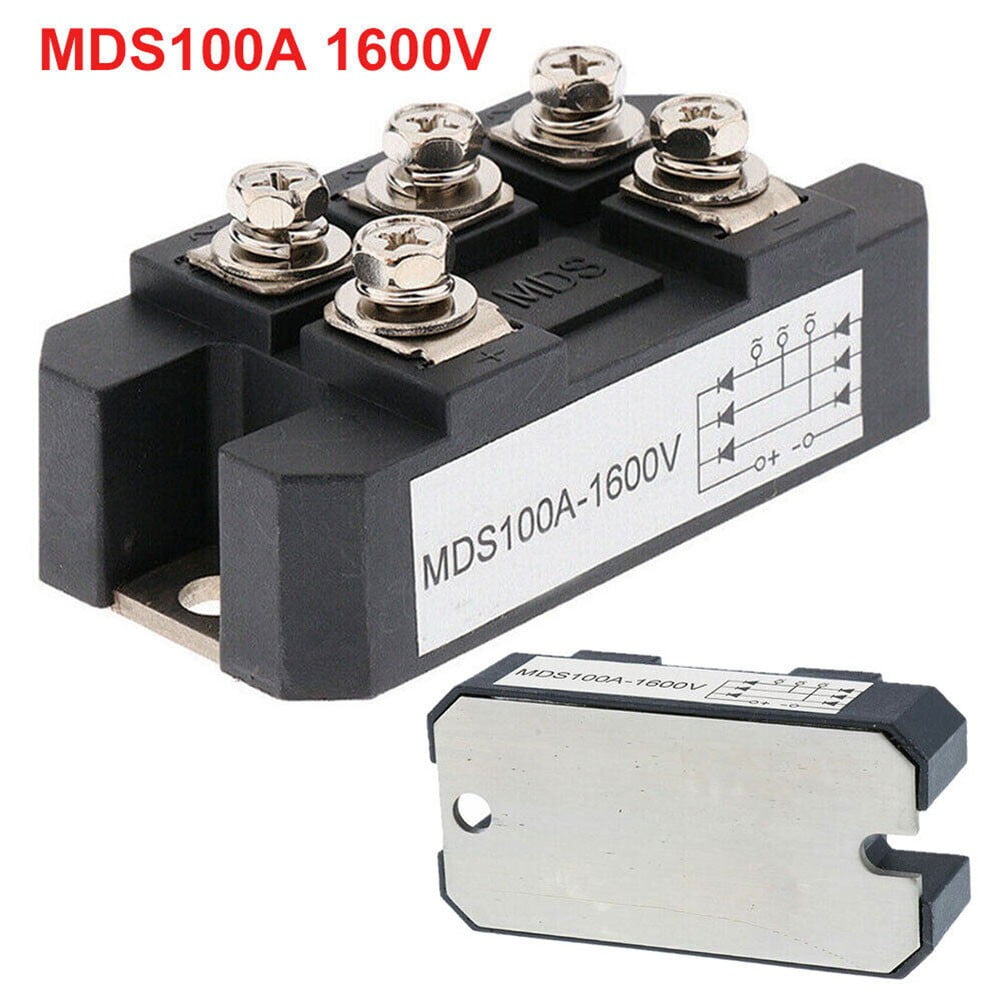 Three-phase Rectifier Module MDS100A 1600V 5Terminal 3 Phase Full Wave ...