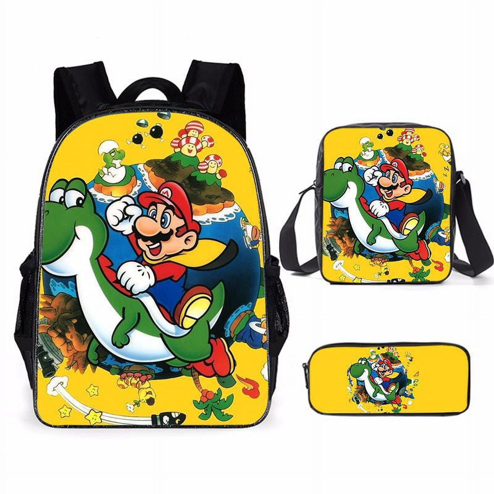 Three-piece backpack Backpack for primary and secondary school students ...
