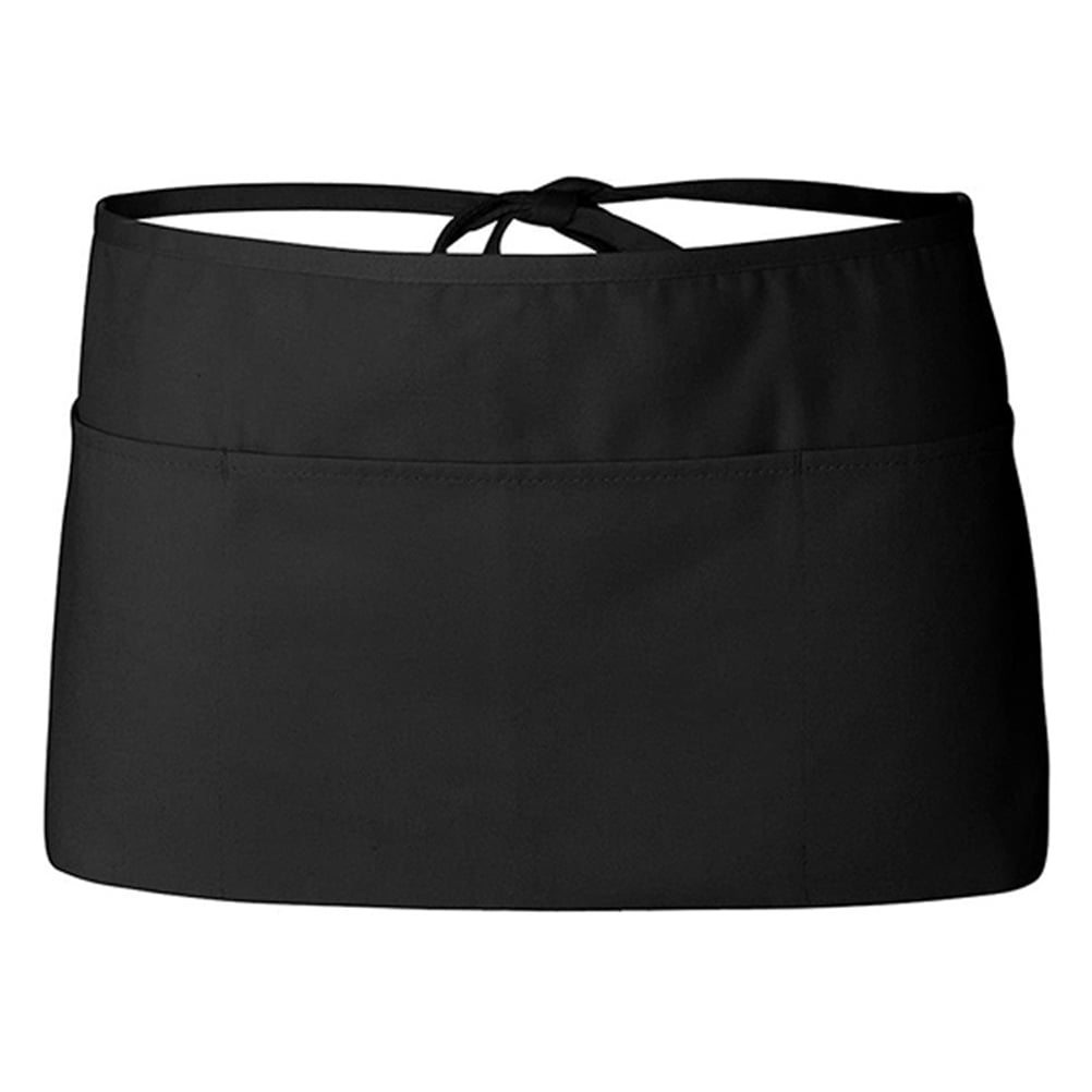 Three-pocket Half Apron Money Apron Waist Short Apron Waist Apron with ...