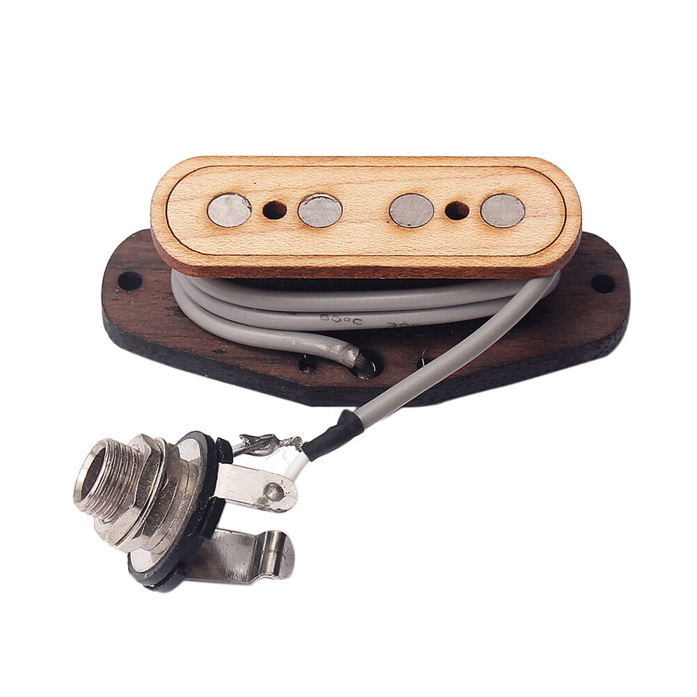 Three-string Soundhole Pickup Brown Guitar Pickup Instrument ...