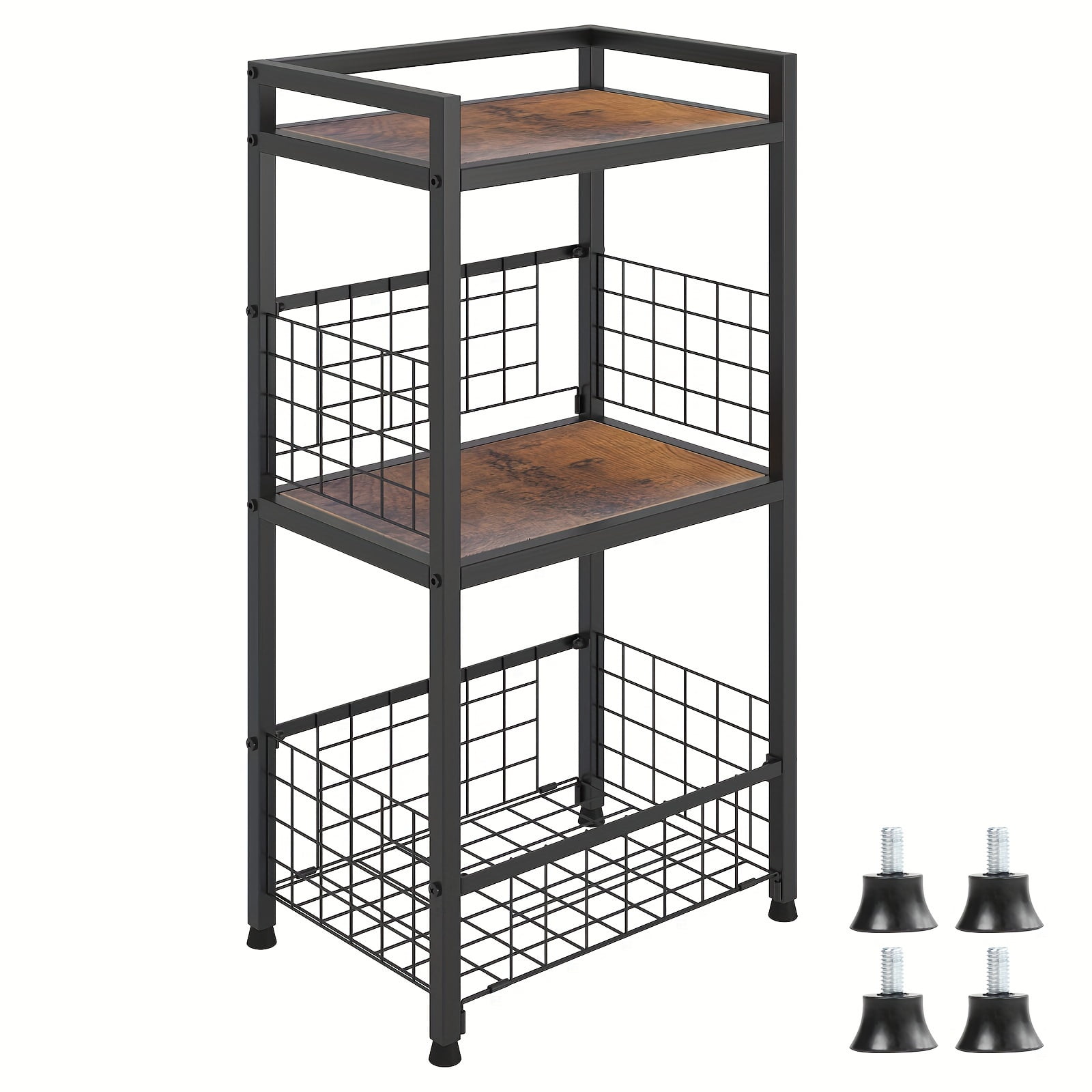 Three-tier Kitchen Side Table, Kitchen Decor And Accessories - Walmart.com
