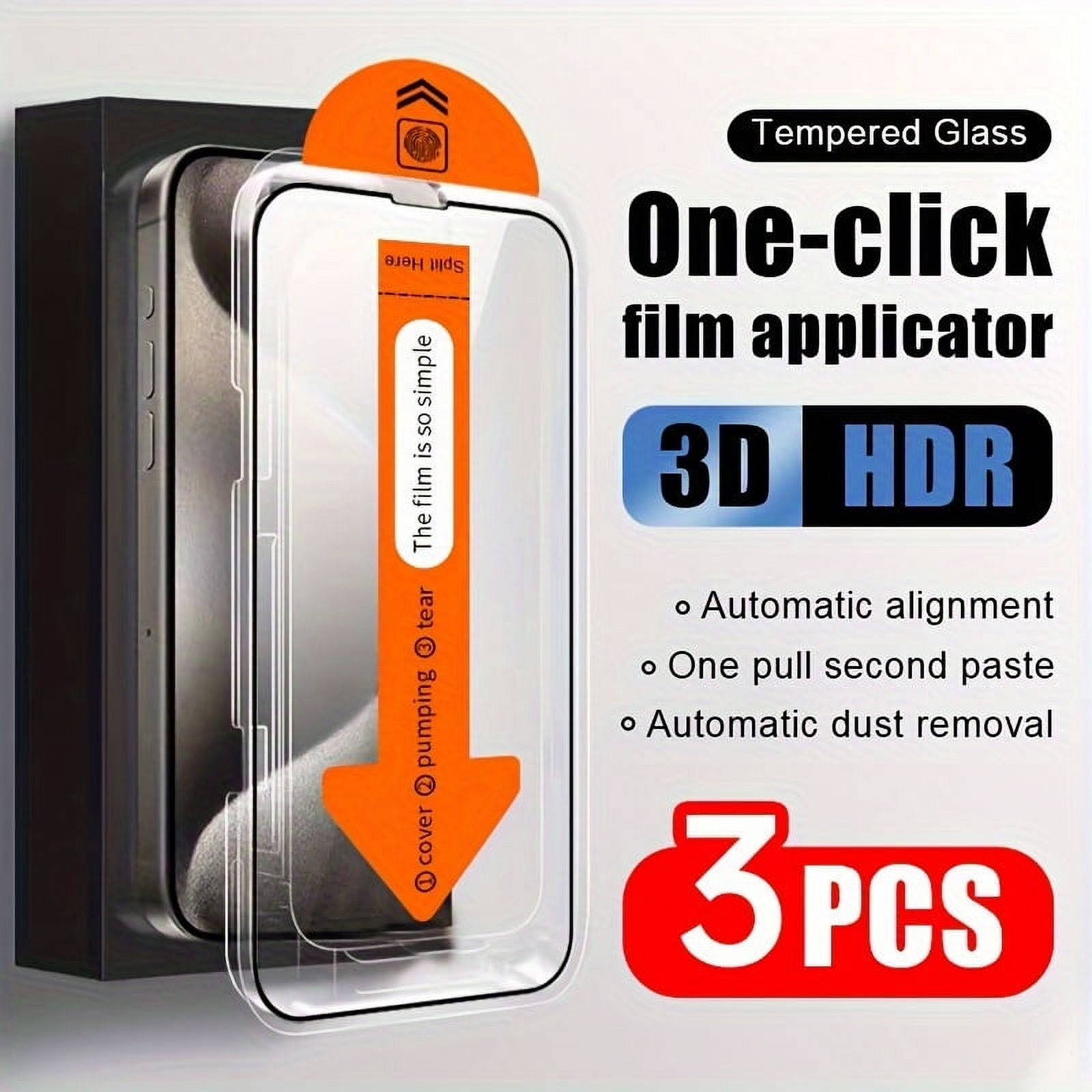 Three types of high-definition dust-free tempered films suitable for ...