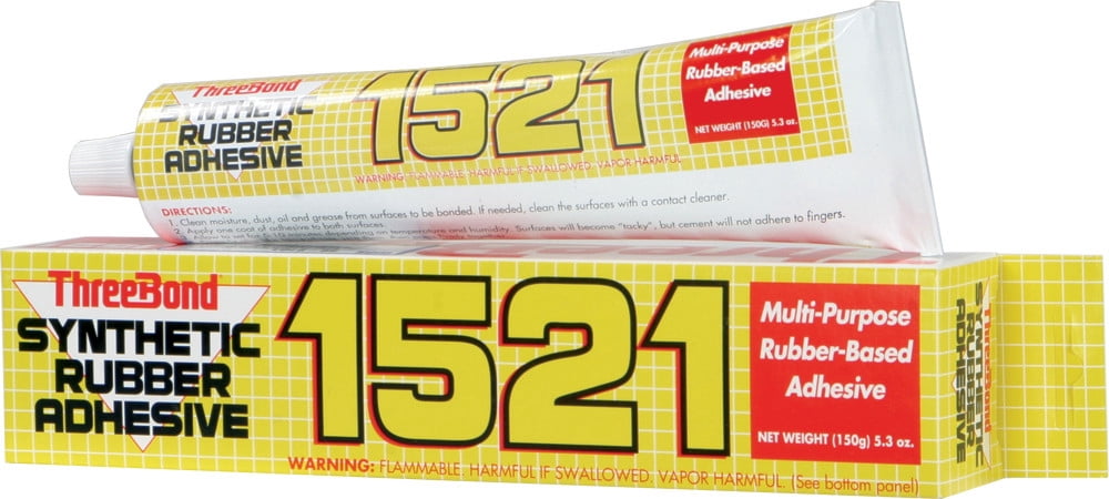 ThreeBond Synthetic Rubber Adhesive (1521A75G-JP) - Walmart.com