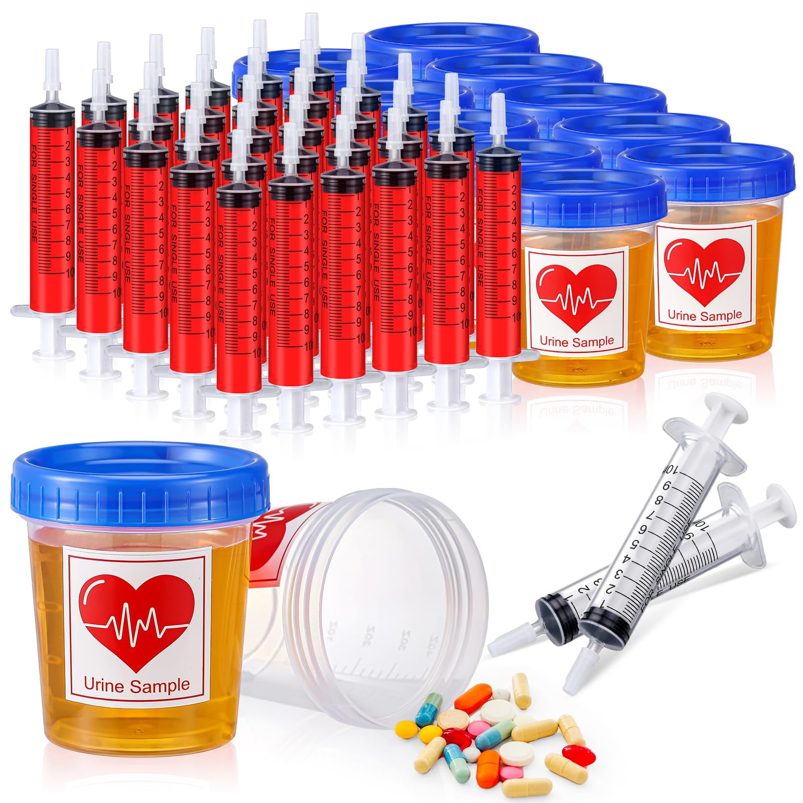 Threlaco 50 Nursing Graduation Party BSL1 Supplies 30 10ml Plastic ...