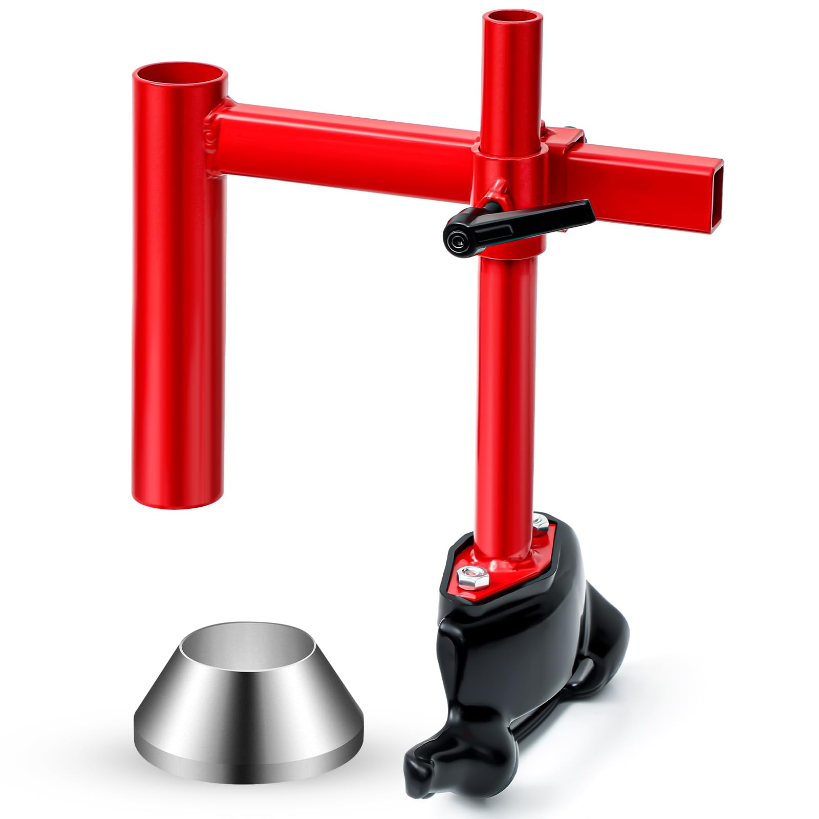 Threlaco Manual Tire Changer with Silver Cone Duck Head Tire Changing ...