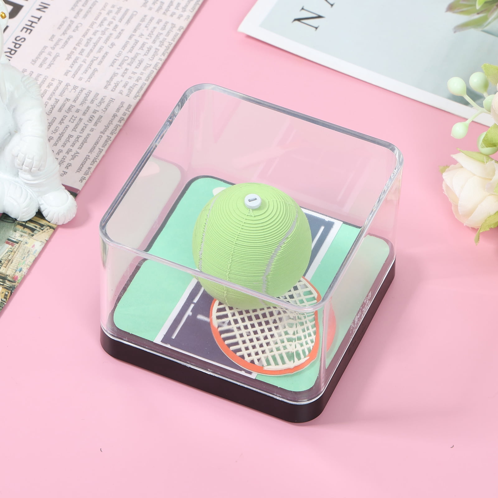 Threns 3D Desk Note Pad Stereo Memo Pad Tear-Away Calendar Note Pad DIY ...