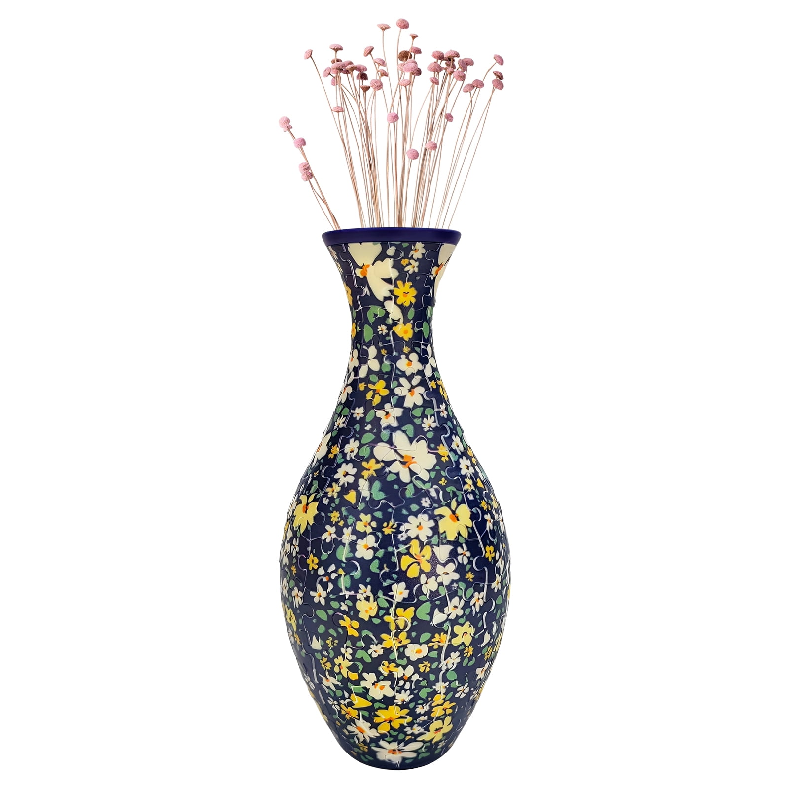 Threns 3D Jigsaw Vase Plastic Arts Puzzle Flower Vase Made by 160 ...