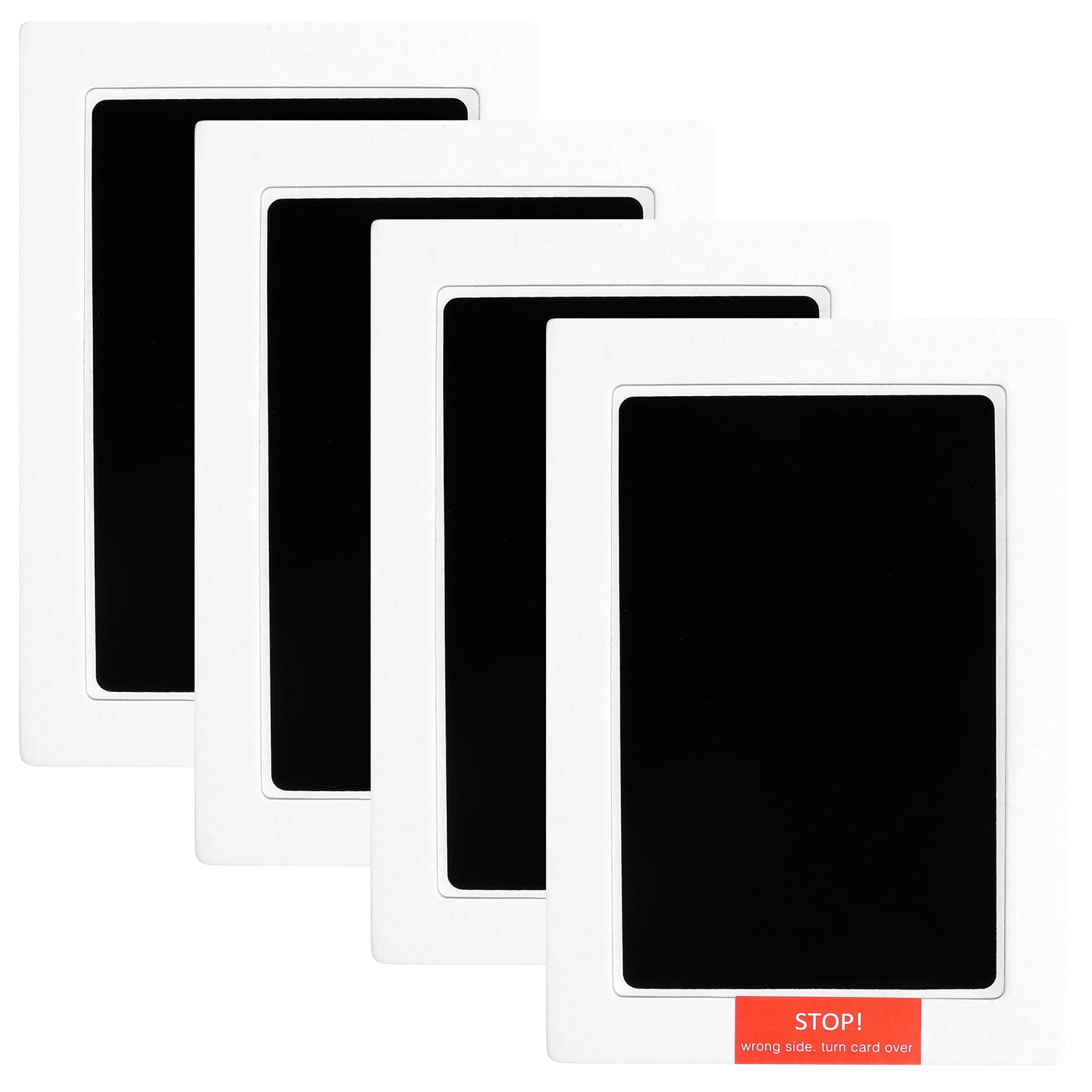 Threns 4 Pcs Baby Hand and Footprint Kit Free Paw Print Stamp Pad Baby ...