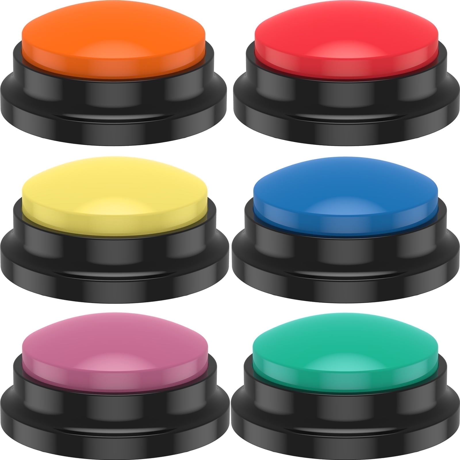Keyohome 6Pcs Dog Talking Button Recordable Dog Communication Button ...