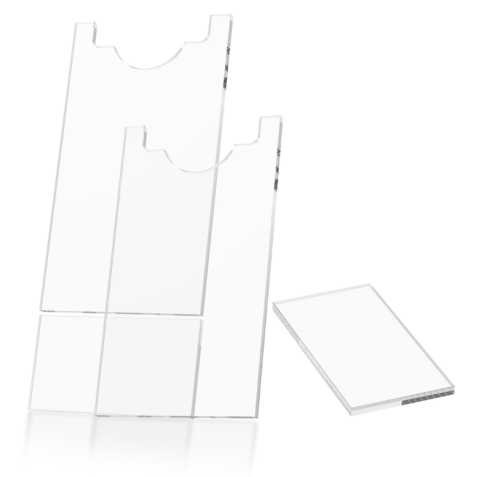 Threns 6/4 Pcs Transparent Couch Spacer Protects Walls and Keeps Space ...