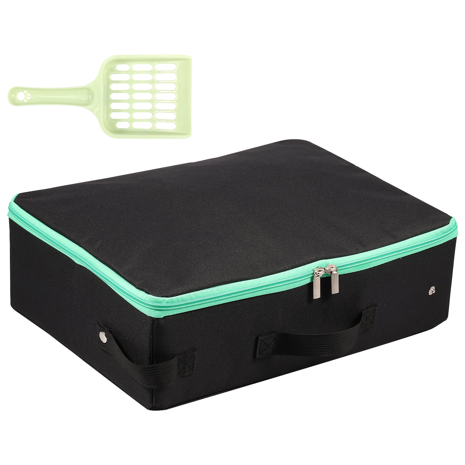 Threns Cat Travel Litter Box Waterproof Portable Cat Litter Box ...