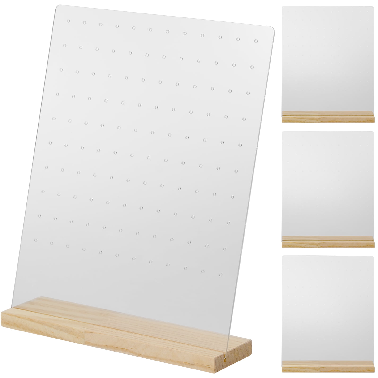 Threns Clear Tabletop Pin Storage Stand Pin Collection Display ...