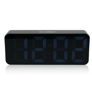 Threns Digital Alarm Clock Portable Digital Clock Desktop Alarm Clock ...