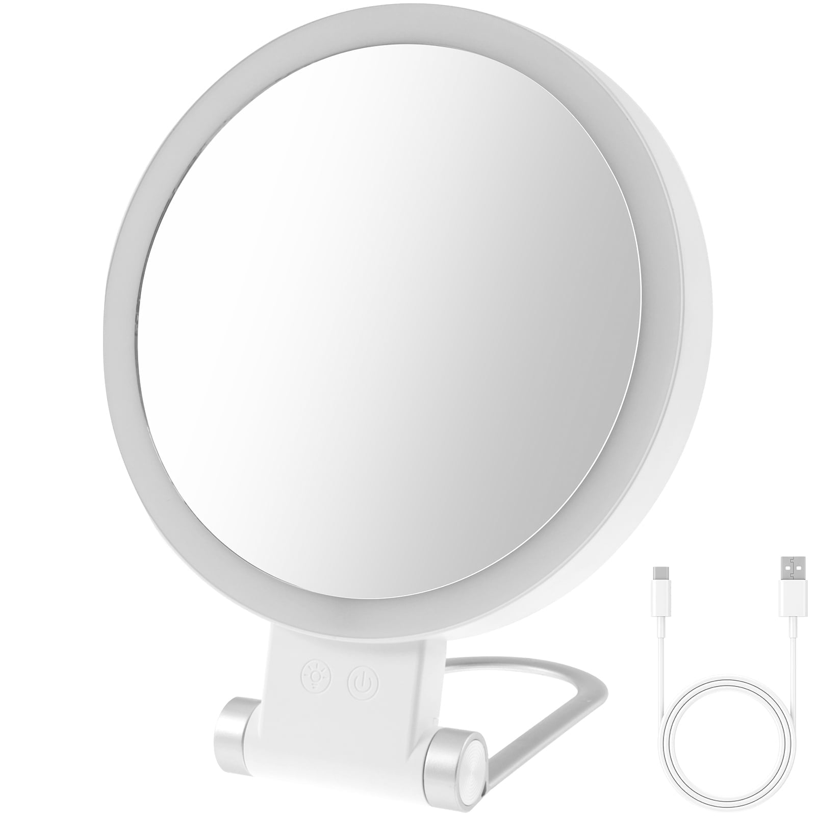 Keyohome Lighted Makeup Mirror,30X Magnifying Mirror with Light ...