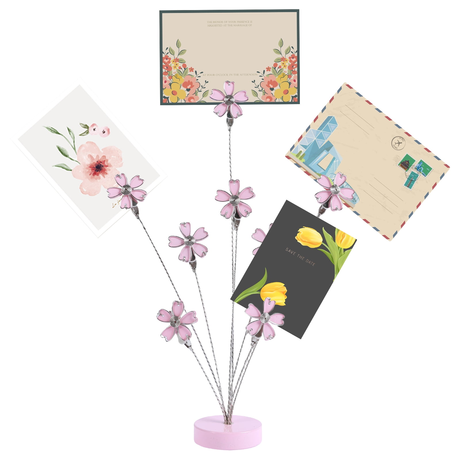 Threns Photo Holder Photo Tree Holder Clip 8 Branch Card Photo Clips ...