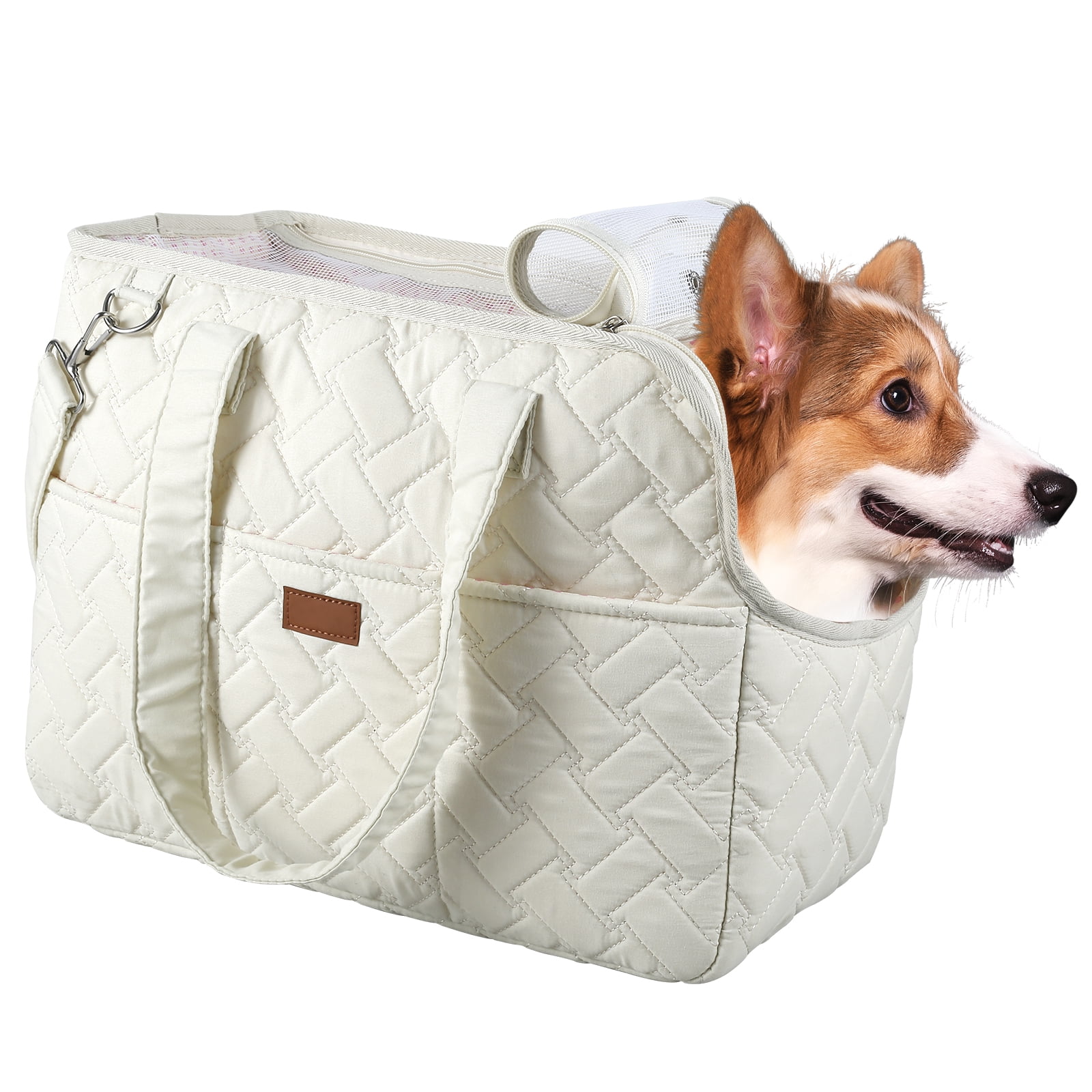 Threns Puppy Carrier Portable Pet Sling Carrier with Carrying Strap and ...