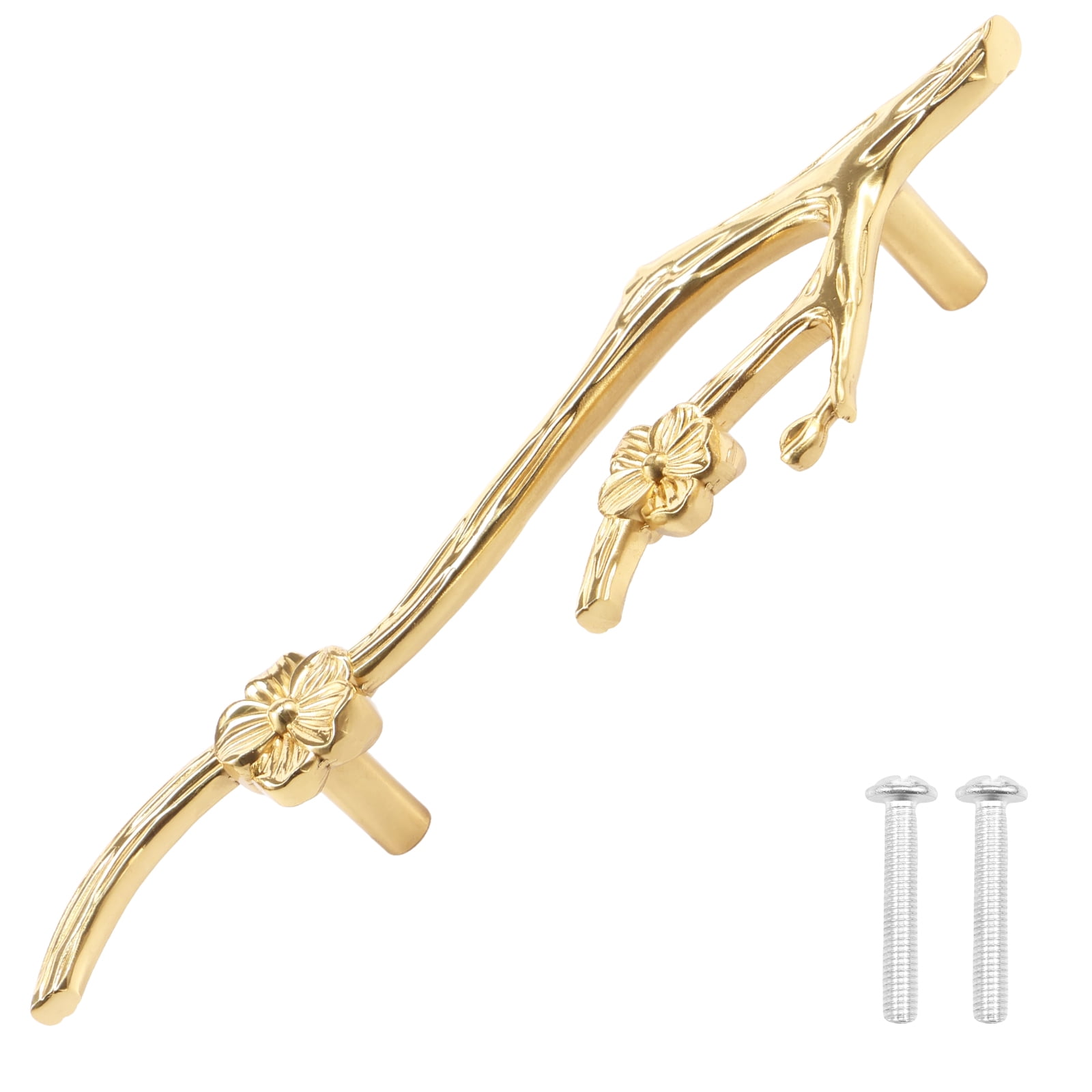 Threns Twig Drawer Pulls Decorative Flower Branch Shaped Dresser Knob ...