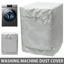 Washer and Dryer Cover, Zipper Design Wash Machine Cover, Waterproof ...