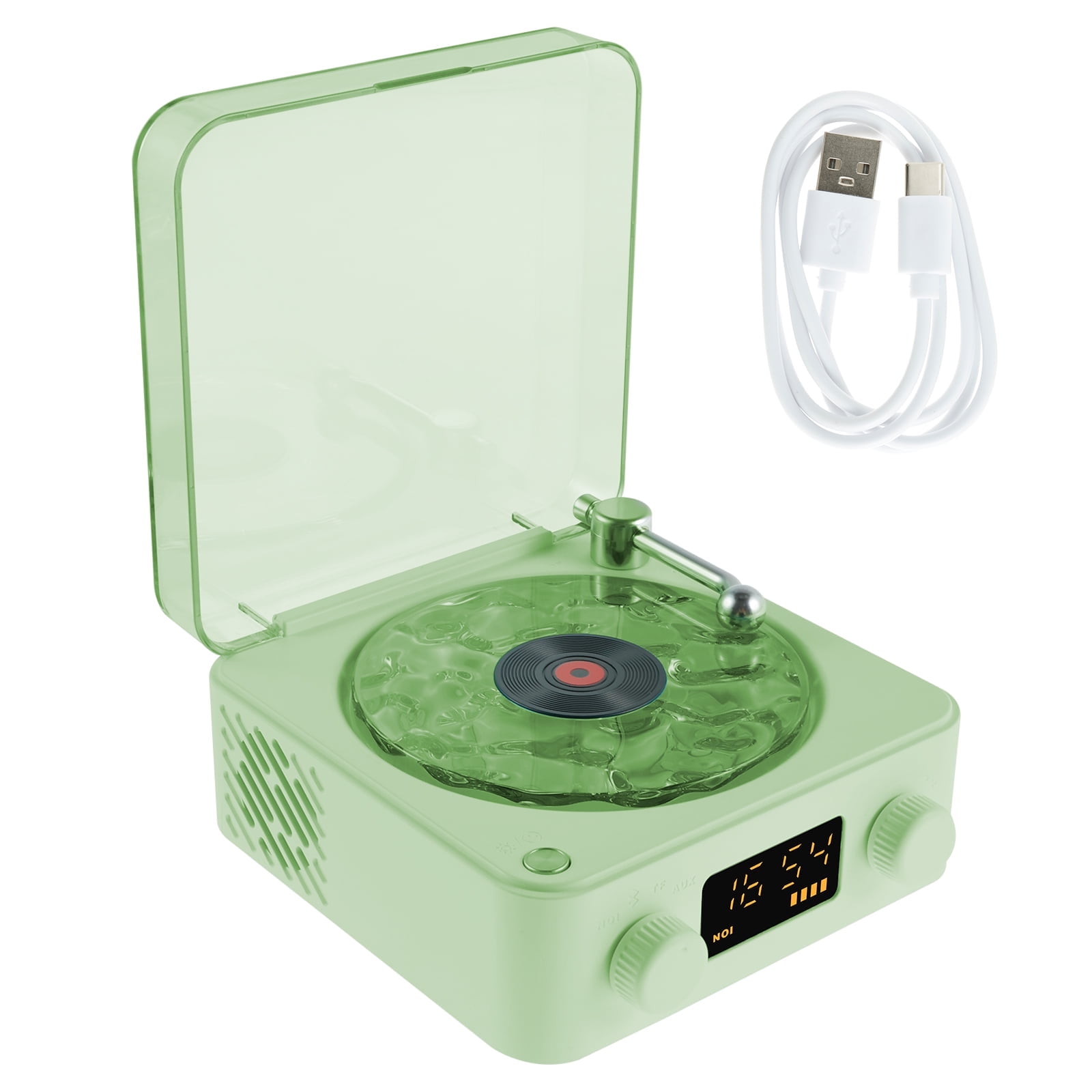 Threns The Waves Vinyl Player,Waves Vinyl Bluetooth Speaker with ...