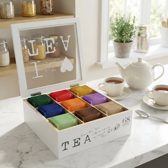 Shop Tea Bag Holders and Organizers for Home and Office Comfort