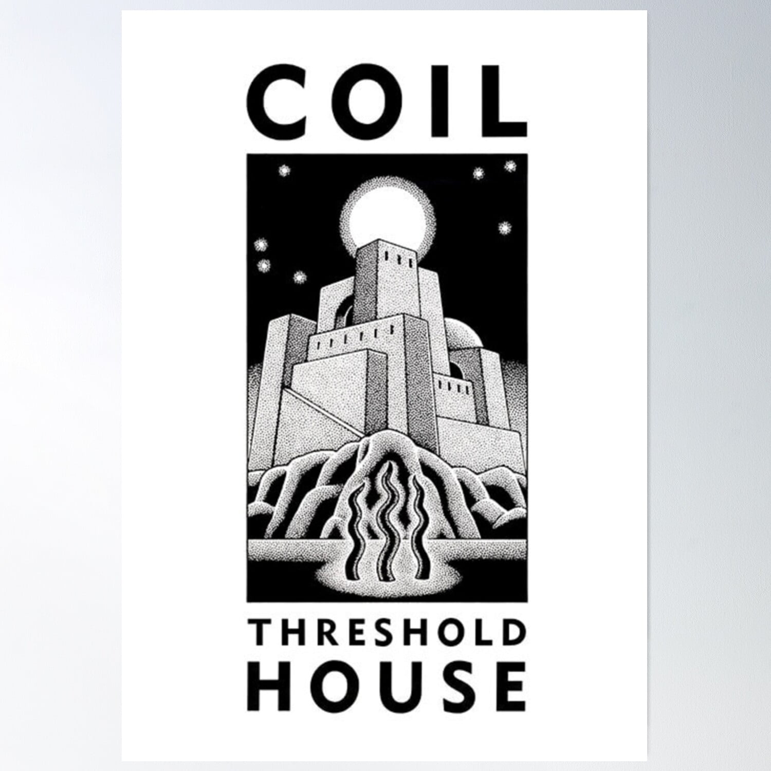 Threshold House Poster Wall Art, Modern Wall Decor, 8x12 UNFRAMED ...
