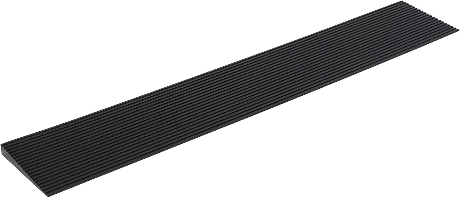 Threshold Ramp 1" Rise, 35.4" Wide Non-Slip Rubber Door Entry Ramp ...