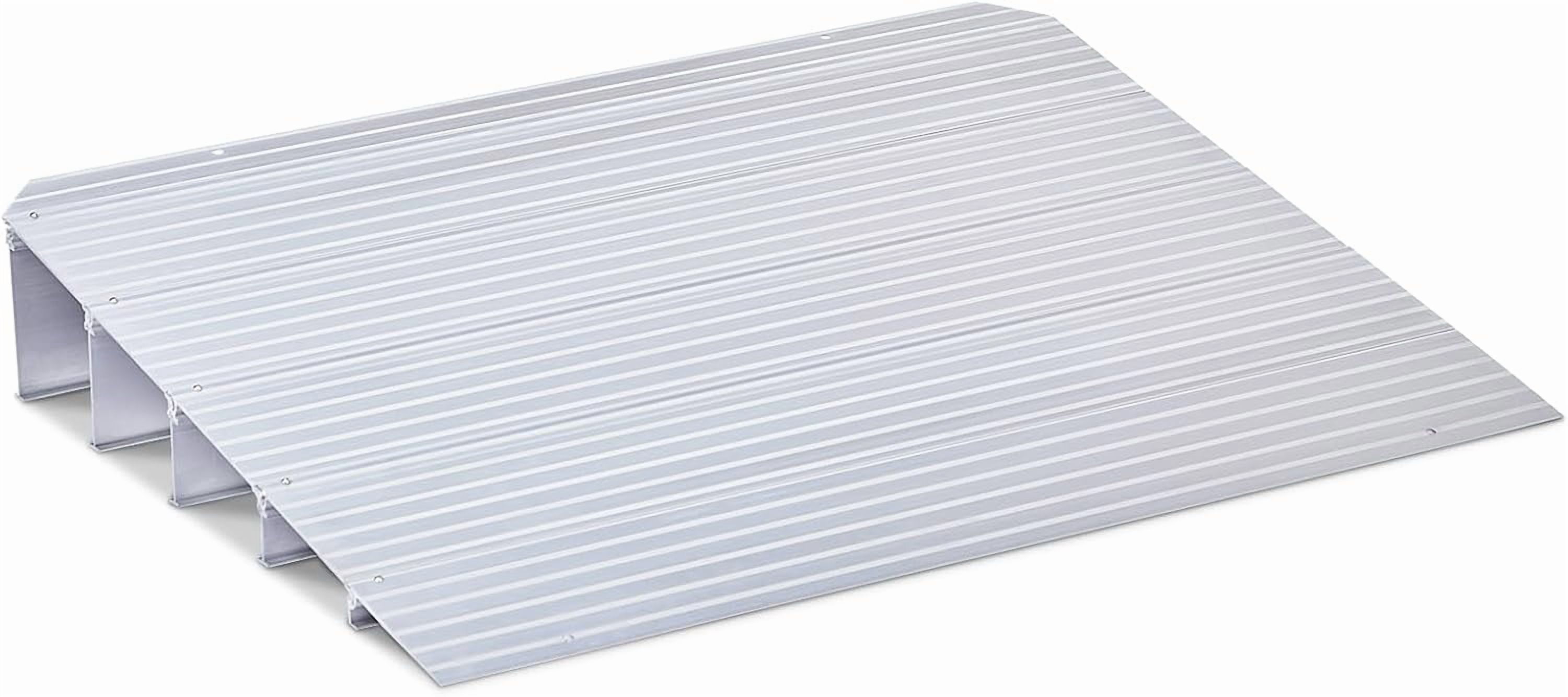 Threshold Ramp 5" Rise Portable Aluminum Adjustable Modular Non-Slip ...