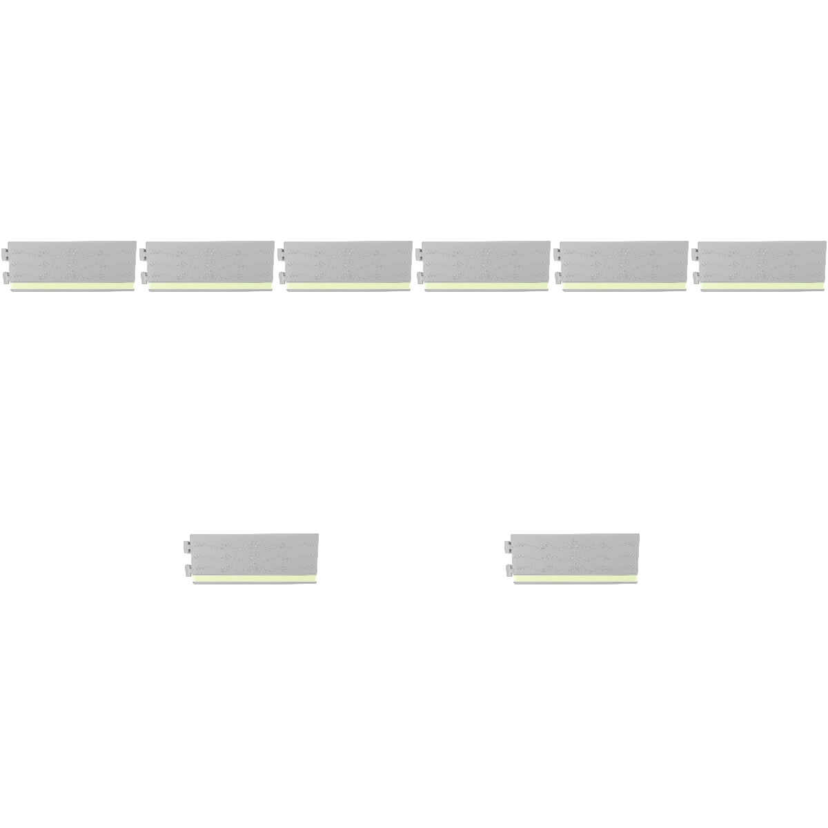 Threshold Ramp,8Pcs Plastic Threshold Ramp Robot Vacuum Cleaner Rise ...