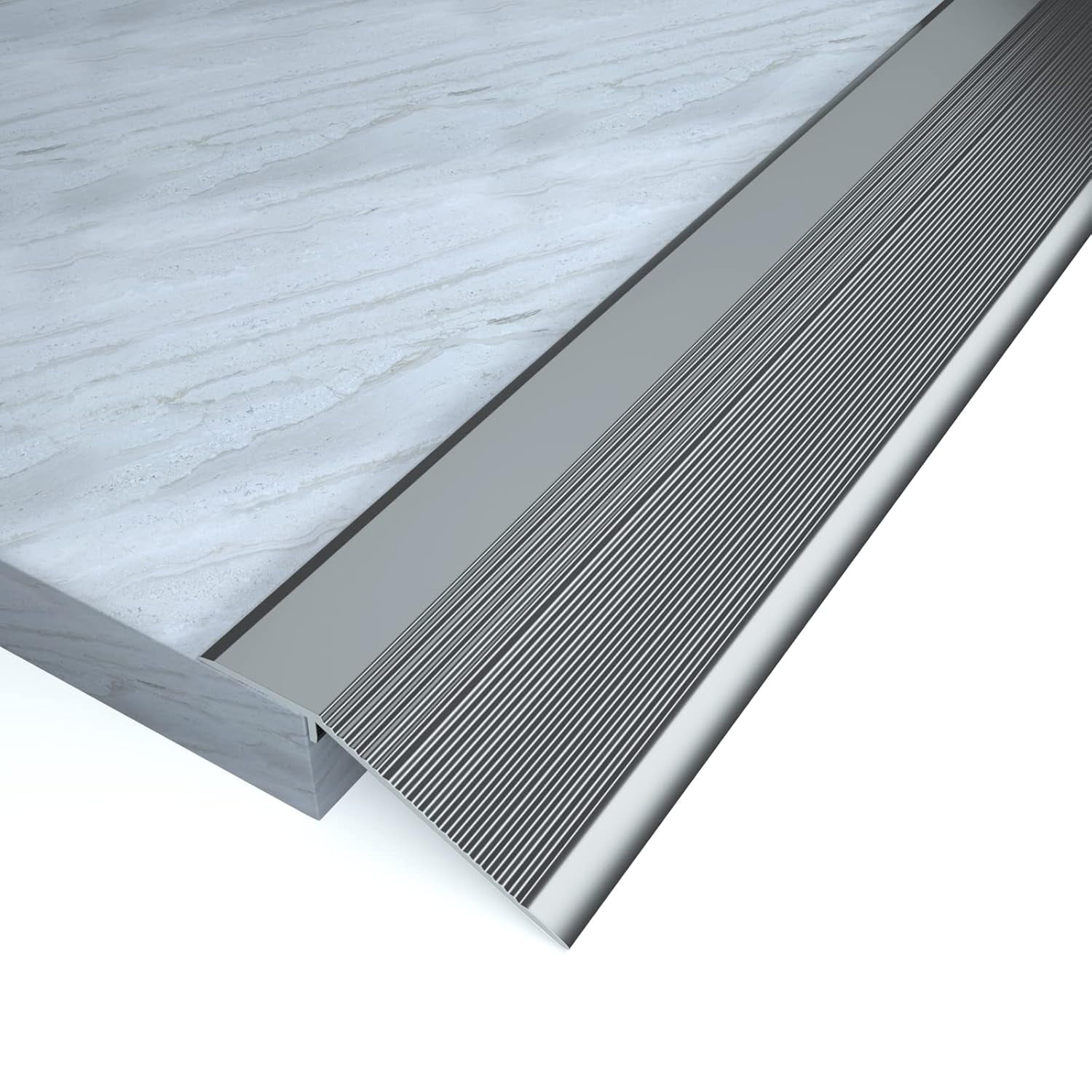 Threshold Ramps for Doorways, 48" Metal Floor Transition Strip ...
