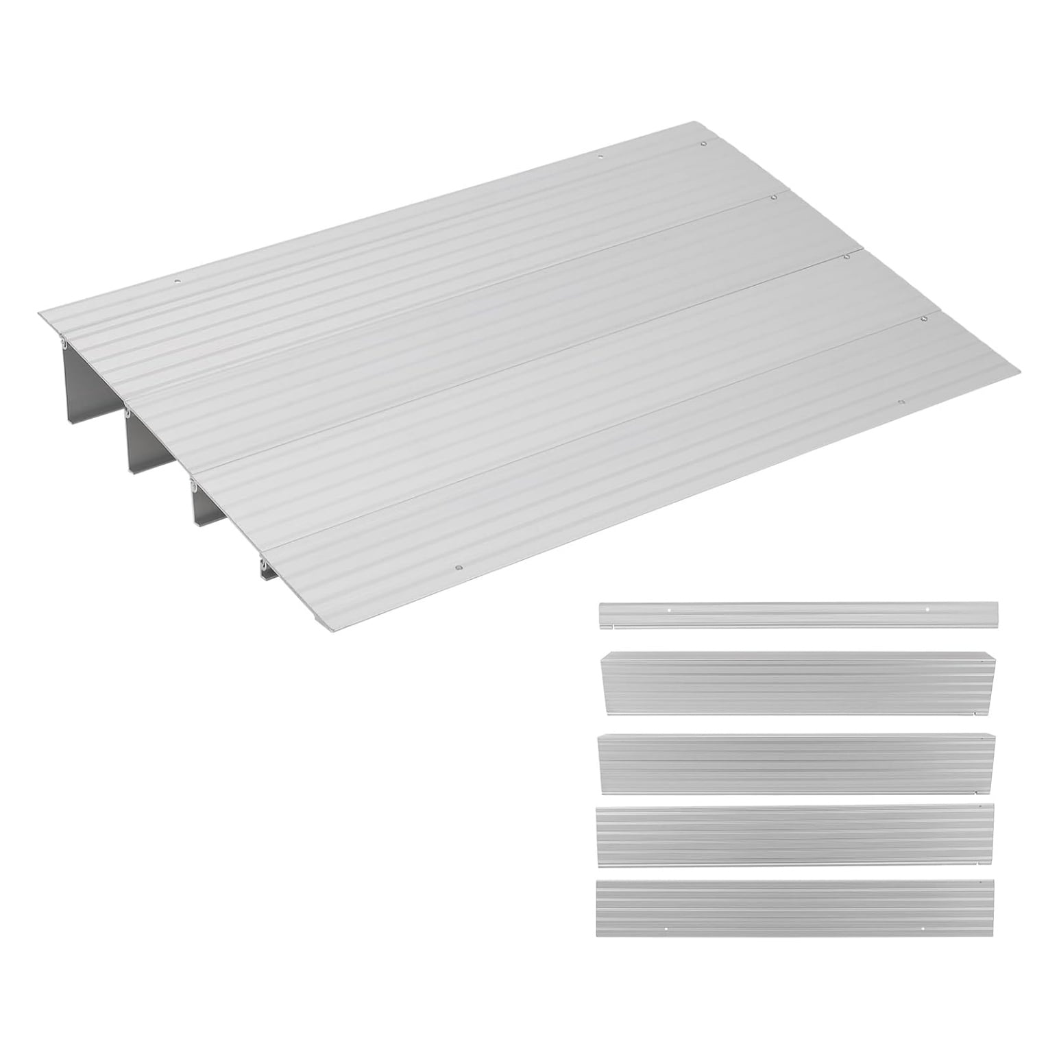 Threshold Ramps for Doorways 1/2/3/4/5" Rise, Aluminum Door Threshold ...