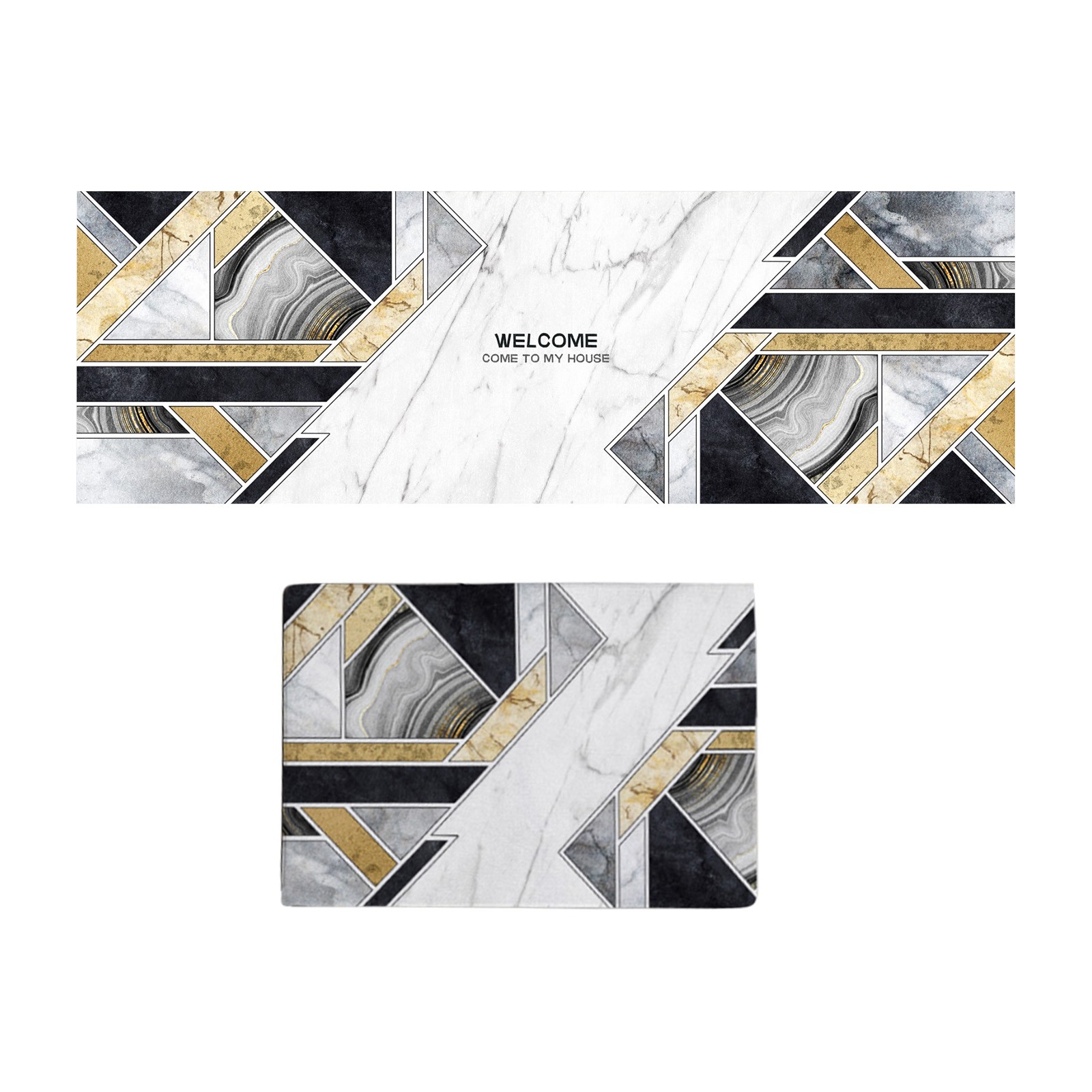 Threshold Throw Kitchen Bathroom Floor Mats Slip Waterproof Comfortable ...