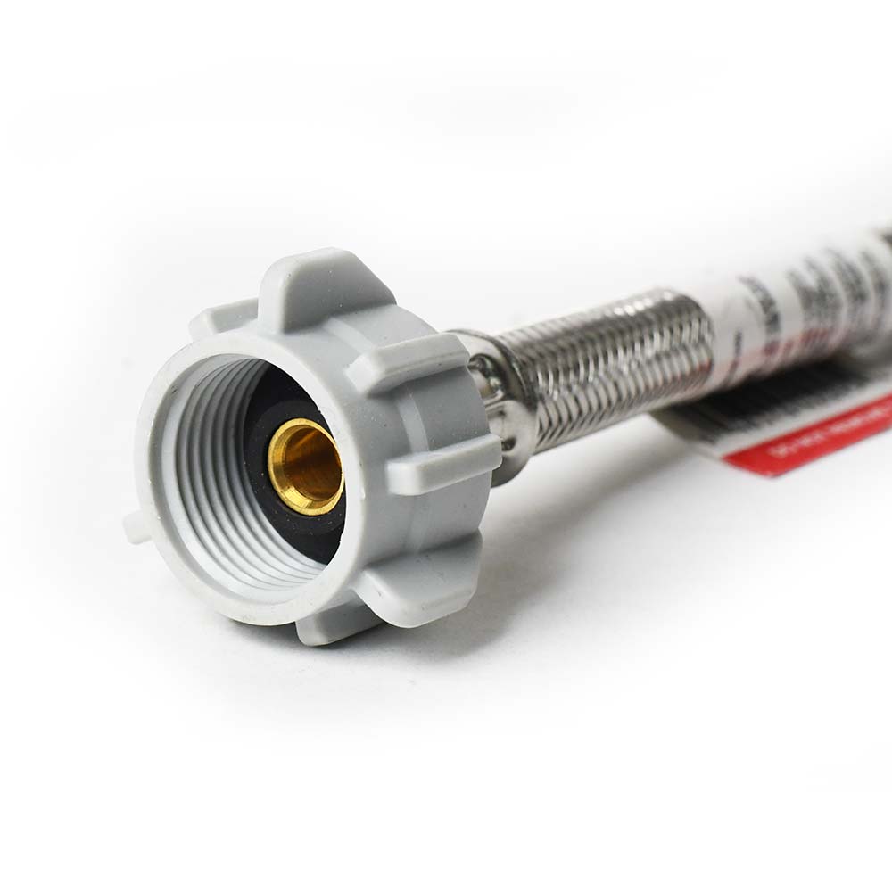 Thrifco 4401477 3/8 Inch Comp x 3/8 Inch Comp x 16 Inch Stainless Steel ...