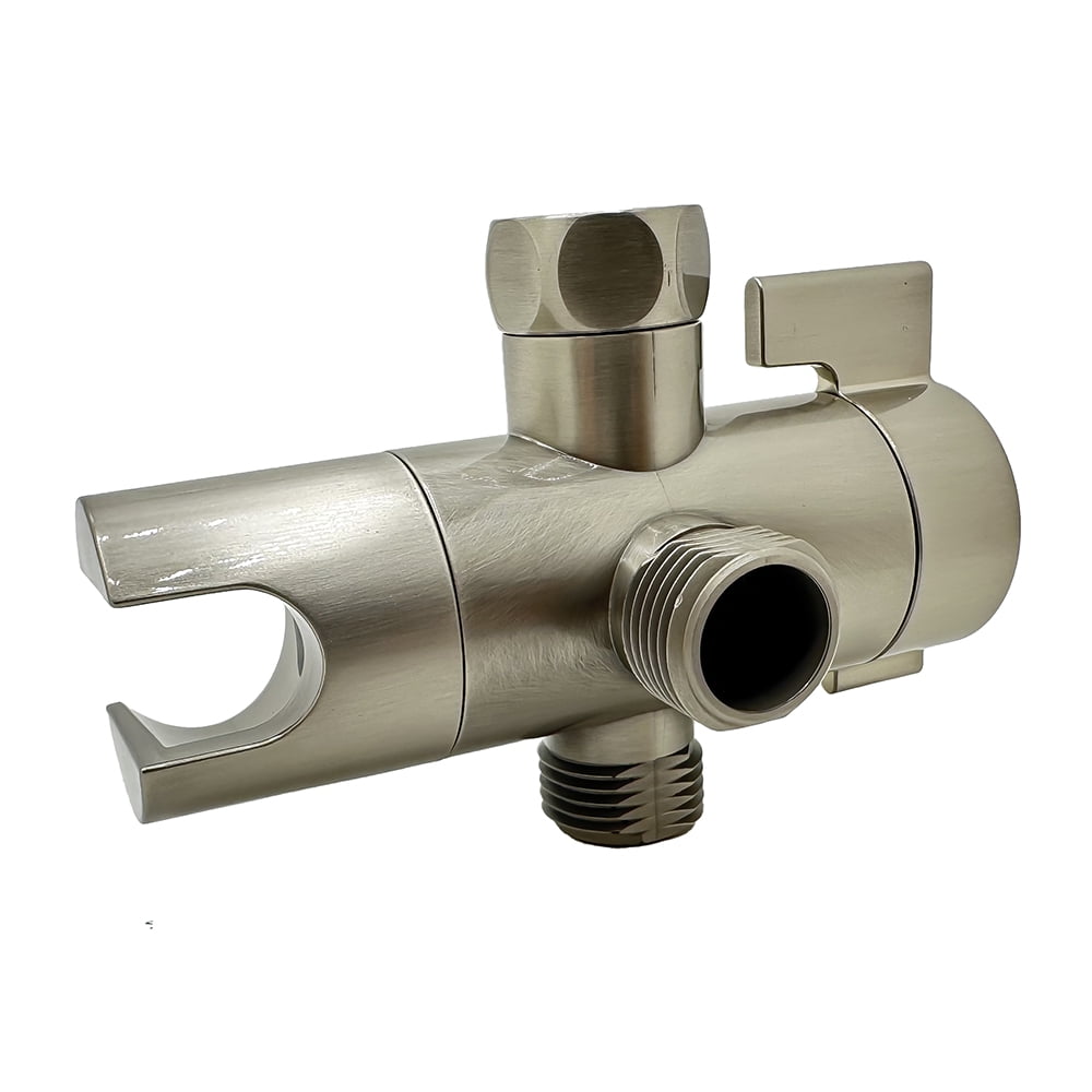 Thrifco 4405789 5789-T 3-Way Shower Arm Diverter Valve – Brushed Nickel ...