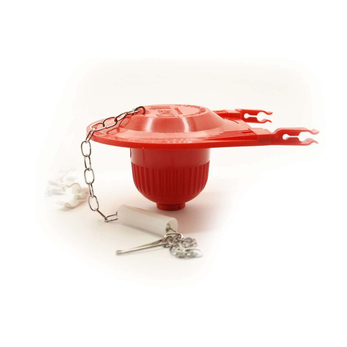 Thrifco 4507850 3-Inch Mizer Flush III Red Flapper with Adjustable Bulb ...