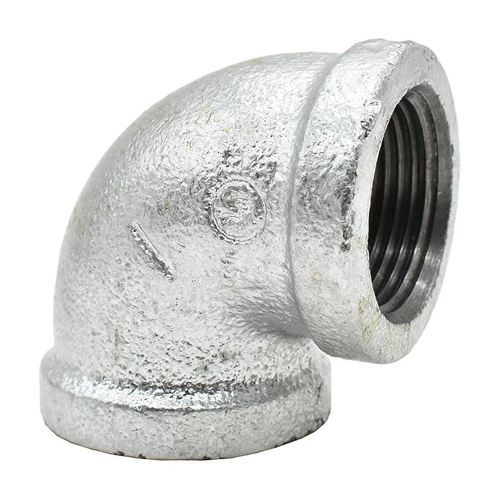 Thrifco 5217010 2 Inch Galvanized Steel 90° Elbow - Walmart.com