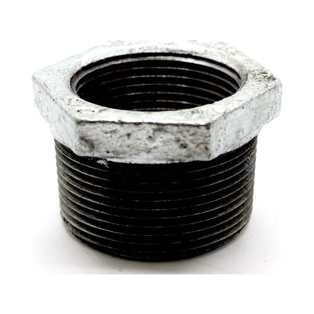 Thrifco 5218065 1 Inch x 3/4 Inch Galvanized Steel Hex Bushing ...