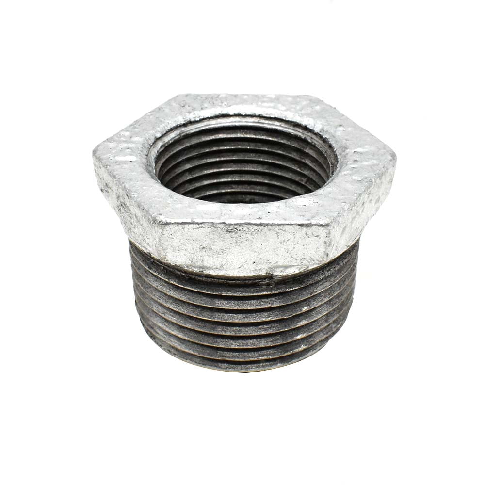 Thrifco 5218078 2 Inch x 3/4 Inch Galvanized Steel Hex Bushing ...