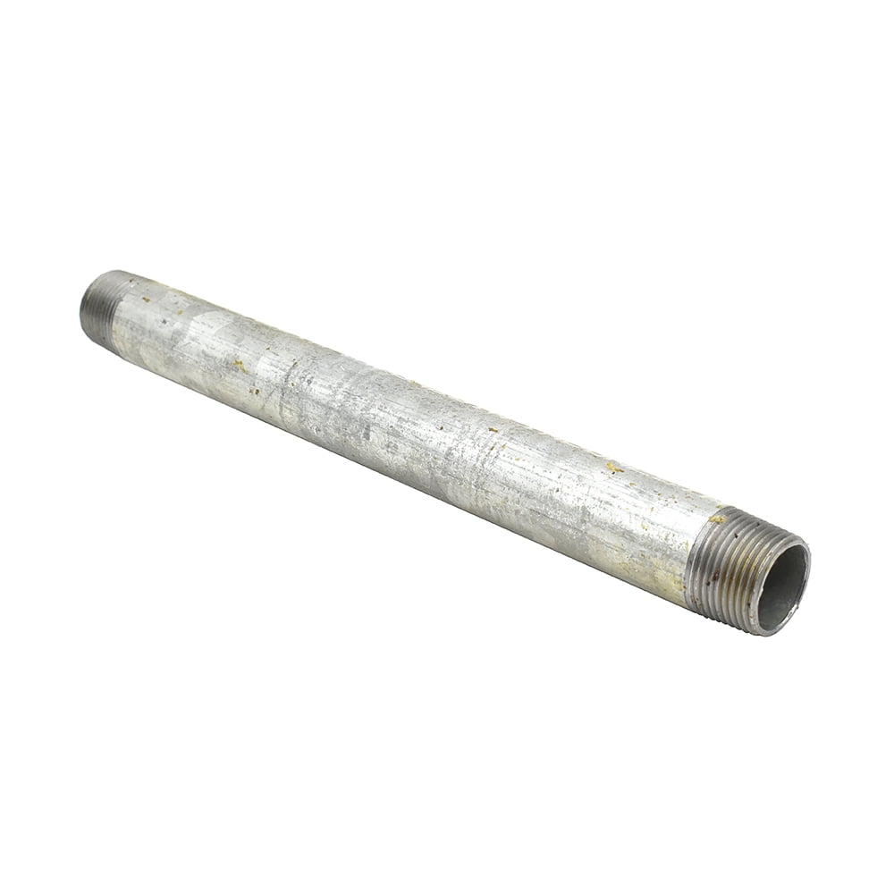 Thrifco 5220058 1 Inch x 7 Inch Galvanized Steel Nipple - Walmart.com